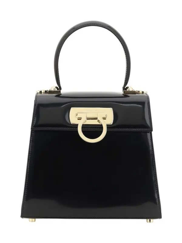 FERRAGAMO Iconic Handbag - Black