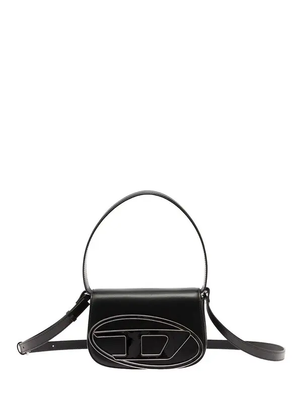 DIESEL® 1dr' Shoulder Bag In Leather - Black
