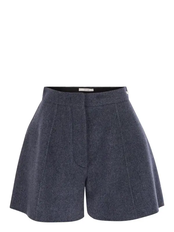 Sportmax Wool Bermuda Shorts - Blue