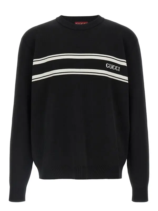 Gucci Wool Intarsia Sweater - Multicolor