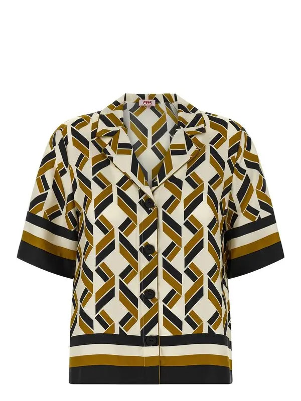 ERES Sonore Printed Silk Twill Shirt - Multicolor