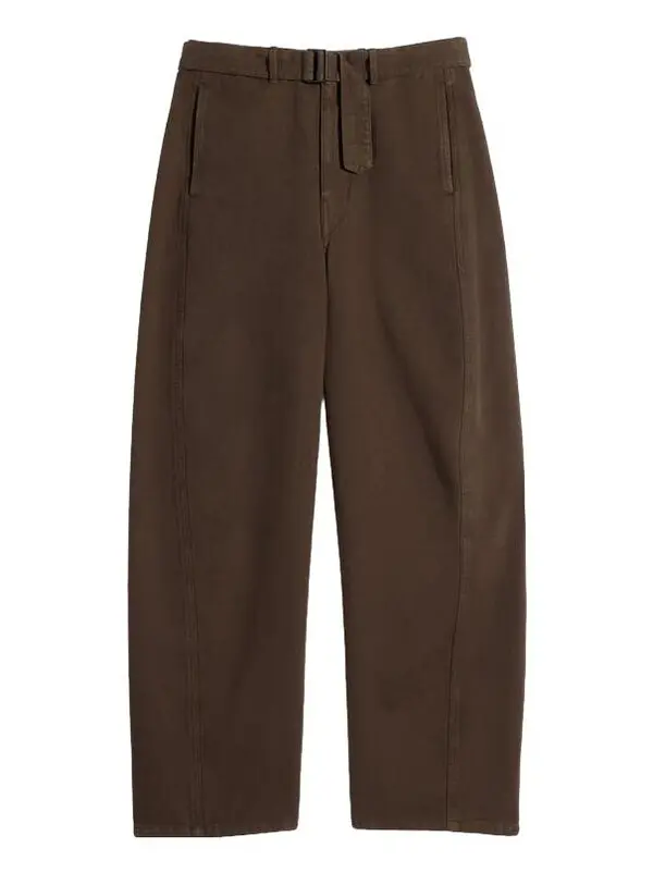 LEMAIRE Lemiare Wide-leg Trousers - Brown