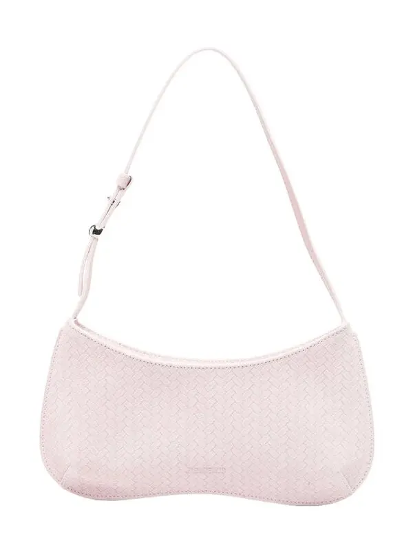 Jacquemus Light Woven Calf Leather Shoulder Bag - Pink