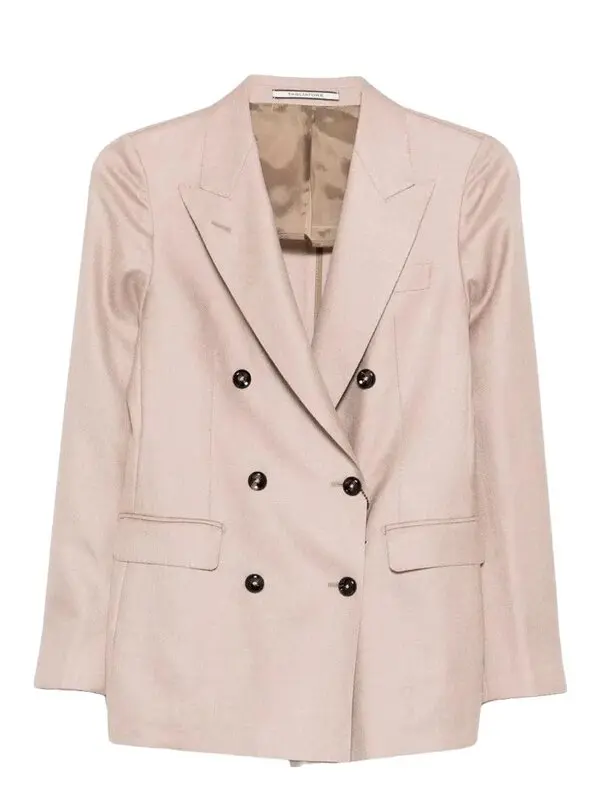 Tagliatore Parigi Wool Double-breasted Blazer - Multicolor