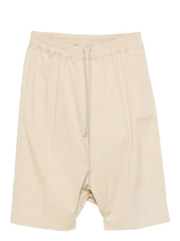 Rick Owens Drop-crotch Shorts - Cream