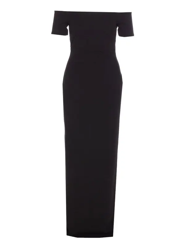 Solace London Nile Maxi Dress - Black
