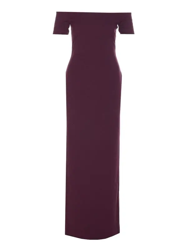 Solace London Nile Maxi Dress - Red