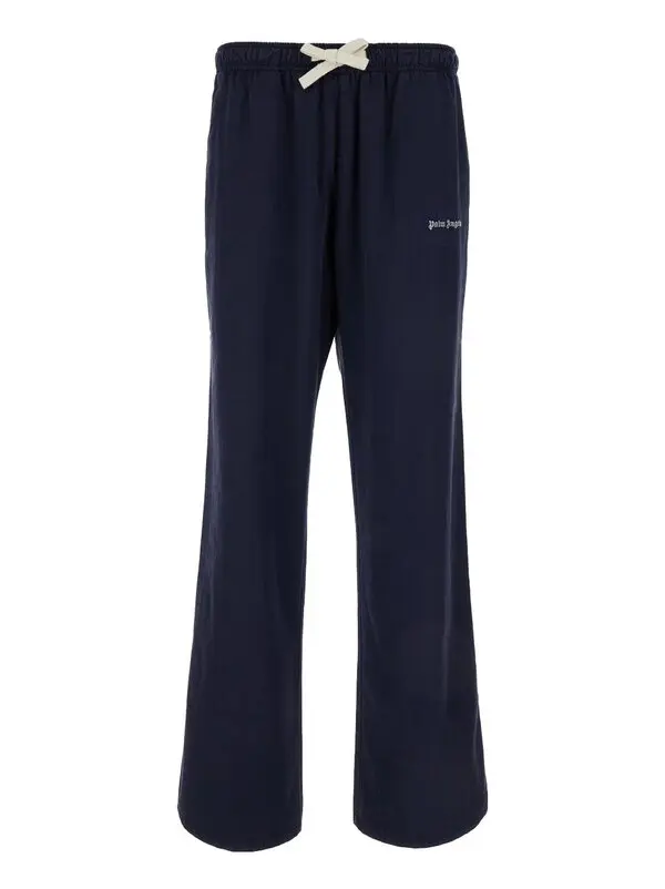 Palm Angels Cotton Flared Trousers - Multicolor