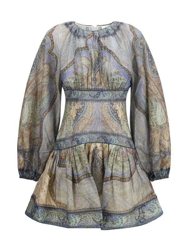 Zimmermann Wanderlust Mini Dress - Multicolor