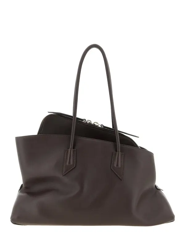 Attico La Passeggiata Medium Shoulder Bag - Brown