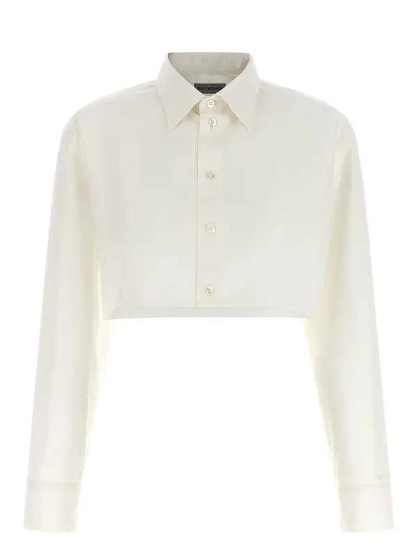 Balenciaga Cropped Shirt - White