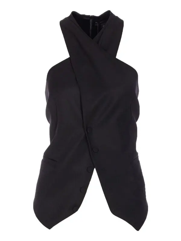 Max Mara Selva Vest - Black