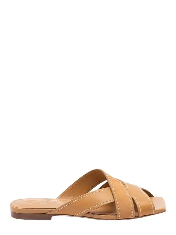 TOD'S Leather Sandals - Multicolor
