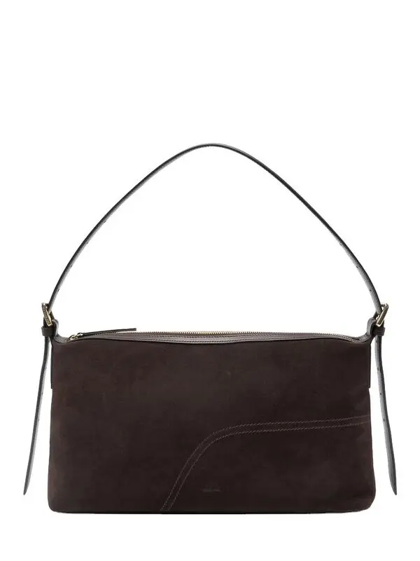 ATP ATELIER Suede Tote Bag - Brown
