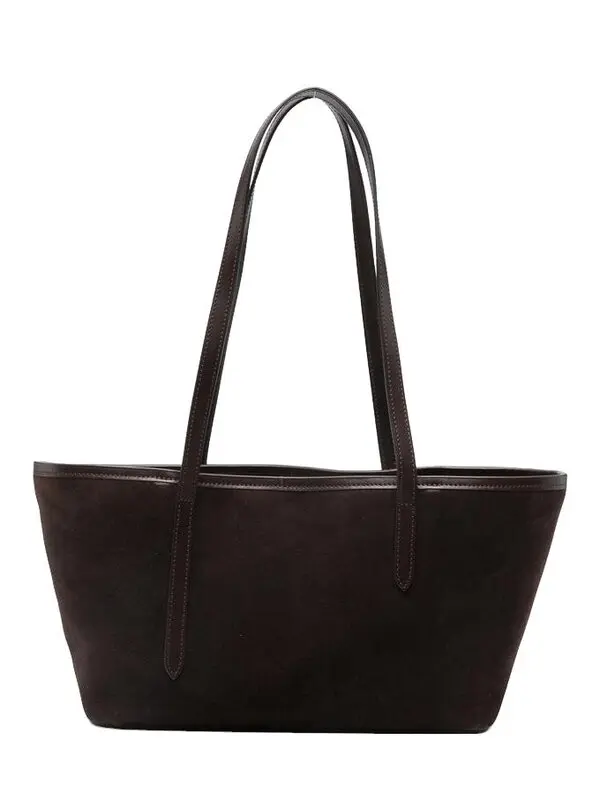 ATP ATELIER Suede Leather Tote Bag - Brown