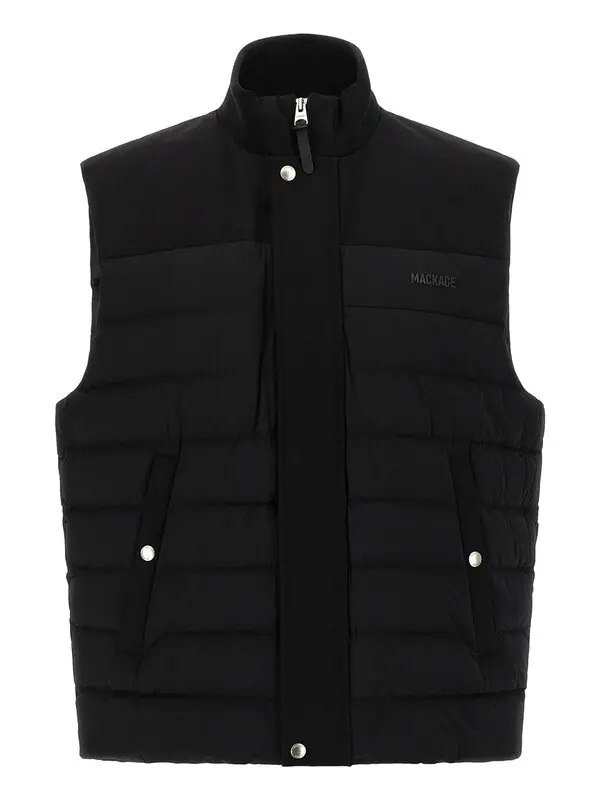 Mackage Brody Quilted Vest - Black