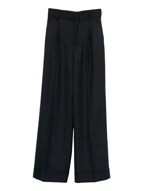 Alberta Ferretti Wide Leg Trousers - Multicolor