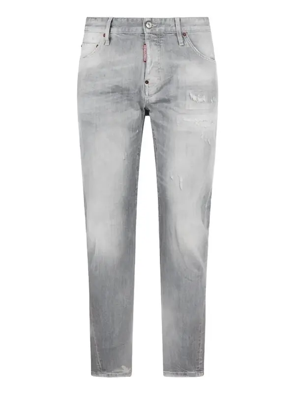 Dsquared2 Slim Twisted Jeans - Multicolor