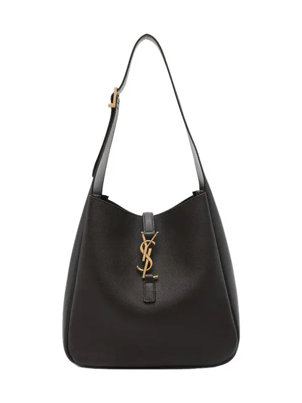 Saint Laurent Calf Leather Shoulder Bag - Brown