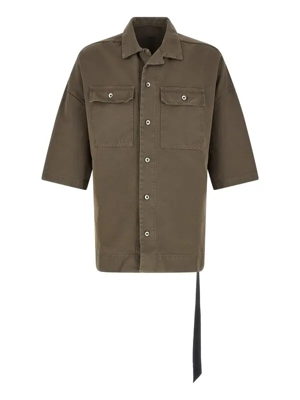 Rick Owens Magnum Tommy' Shirt - Gray