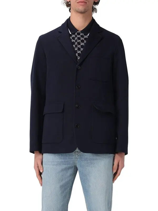 Gucci Cotton Jacket - Blue