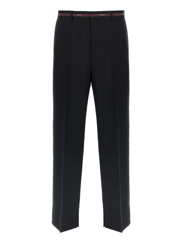 Gucci Wool Tailored Pants - Blue