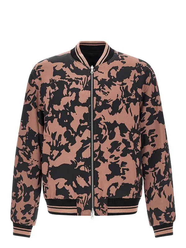 Dries Van Noten Volker Reversible Bomber Jacket - Multicolor