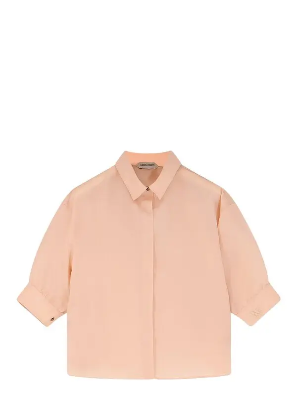 Alberta Ferretti Silk Shirt - Cream
