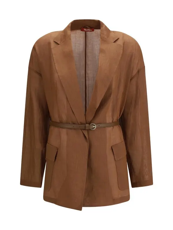 Max Mara Ramié Tunic - Brown