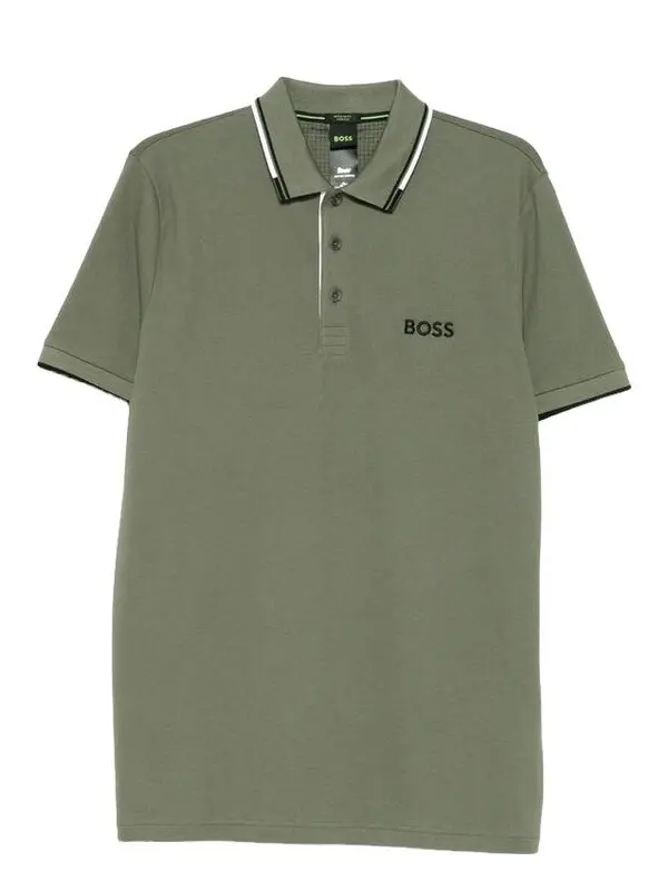 BOSS Polo Shirts - Green