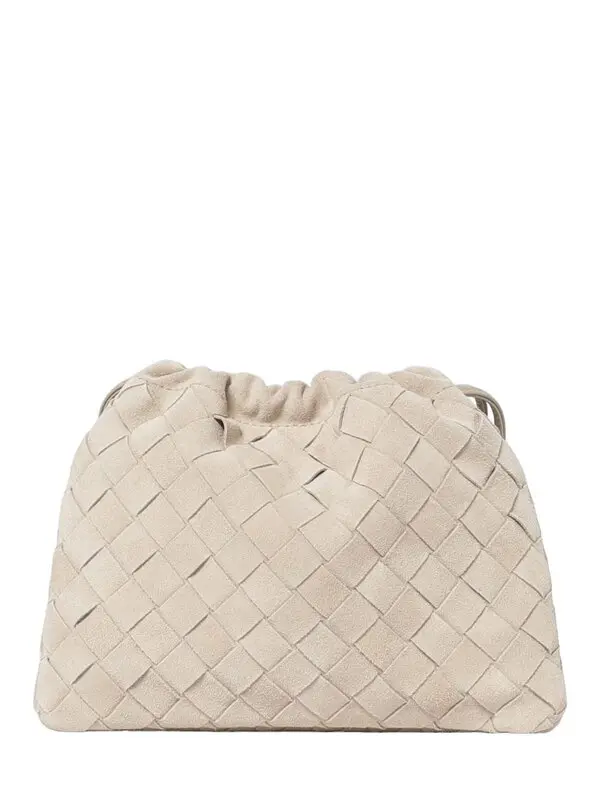 Bottega Veneta Mini Woven Bag - Cream
