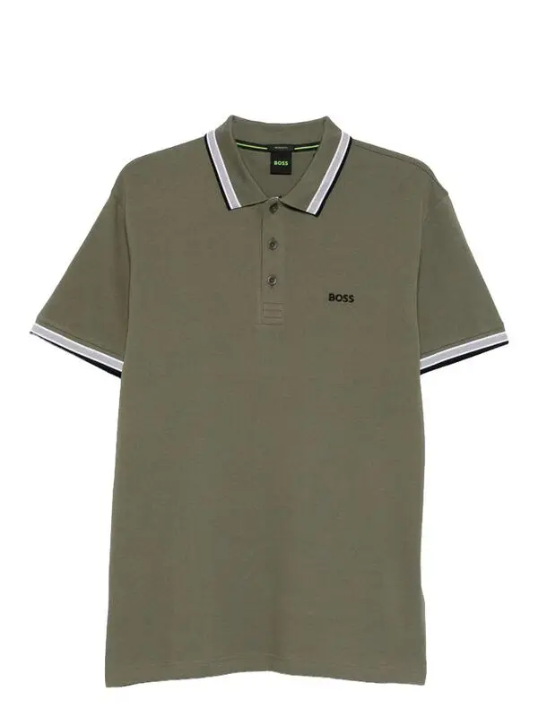 BOSS Polo Shirts - Green