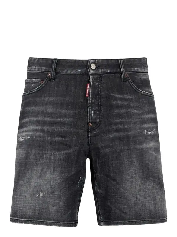 Dsquared2 Denim Shorts - Multicolor