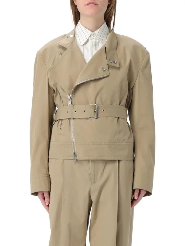 Bottega Veneta Compact Cotton Jacket - Cream