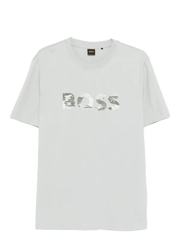 BOSS Grey T-shirts & Vests T-shirts - Gray