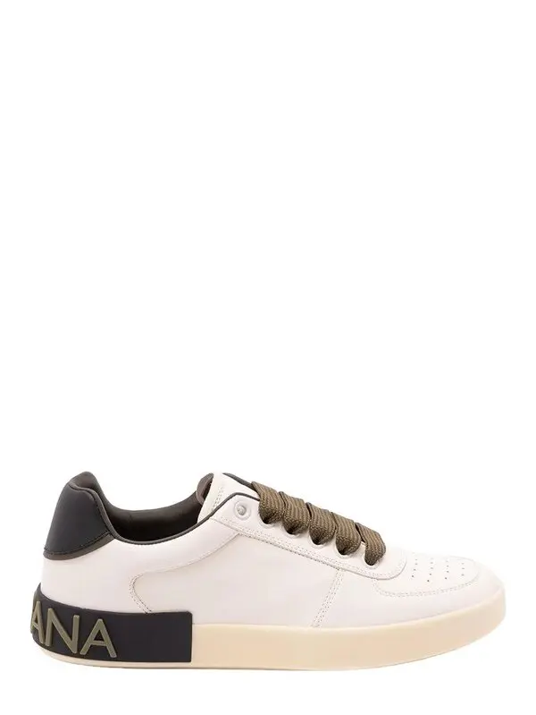 Dolce & Gabbana Leather Sneakers - Multicolor