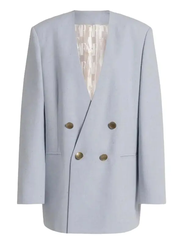 Alberta Ferretti Double-breasted Blazer - Multicolor