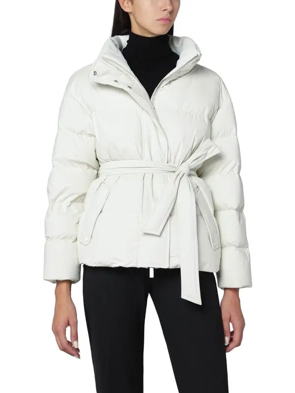 Herno Jacket In Ivory 2l Gore-tex - White