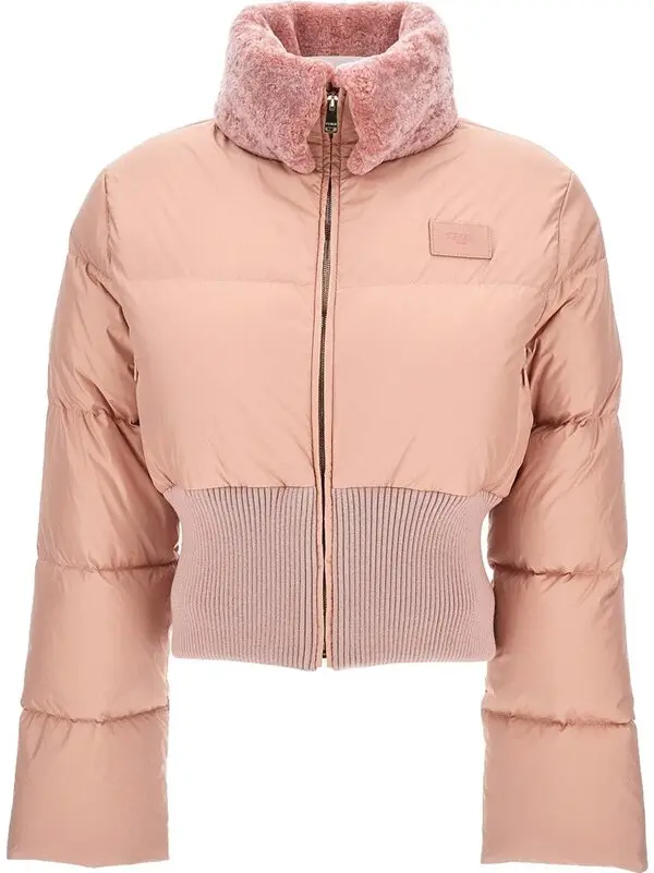 Fendi Short Down Jacket Heritage - Multicolor