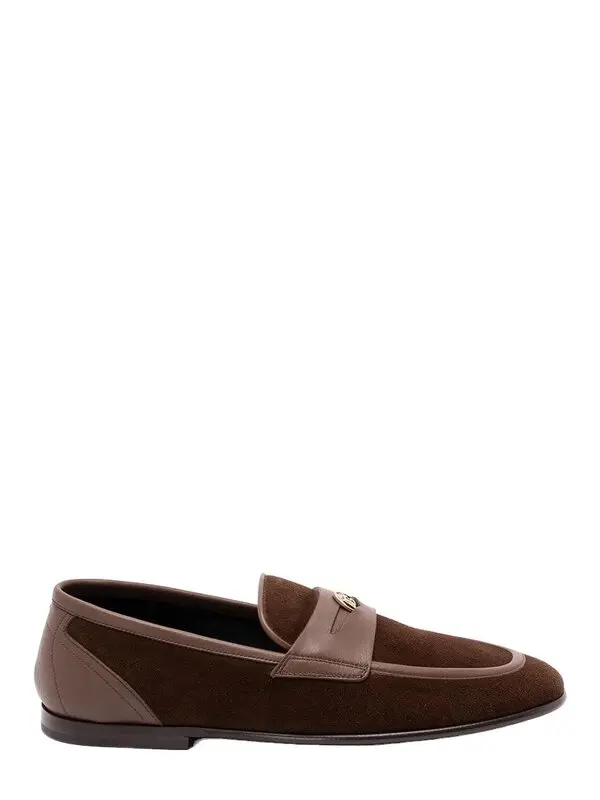 Dolce & Gabbana Suede Loafers - Multicolor