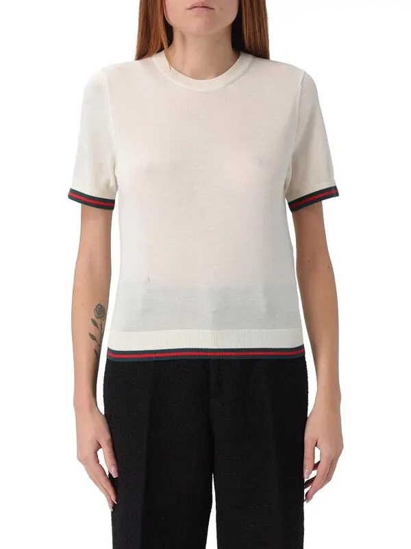 Gucci Wool Mix Sweater - White