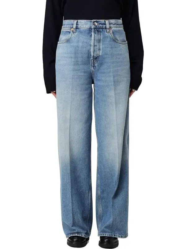 Gucci Wide Leg Jeans - Blue