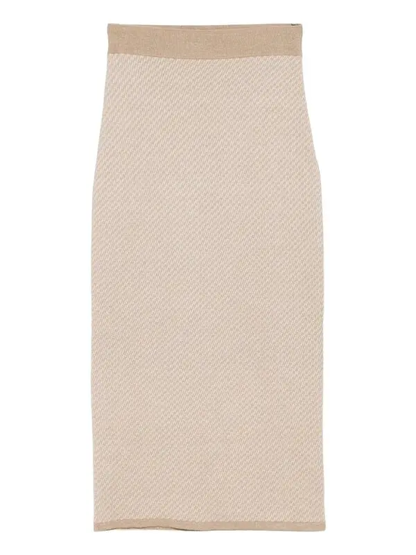 Fendi Micro Ff Skirt - Multicolor