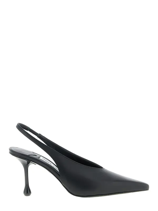 JIMMY CHOO Isa Slingback Pointed Toe High Heel - Black