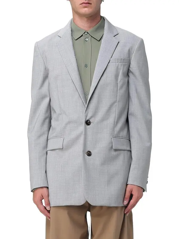 Loewe Grey Tailored Jacket - Gray