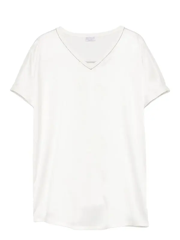 Brunello Cucinelli Silk Blouse - Multicolor