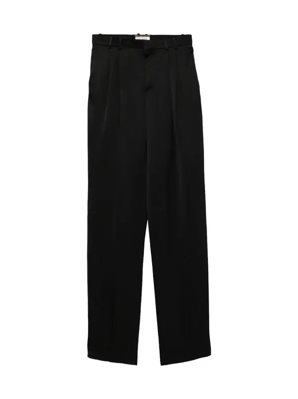 Saint Laurent Silk Pants - Multicolor