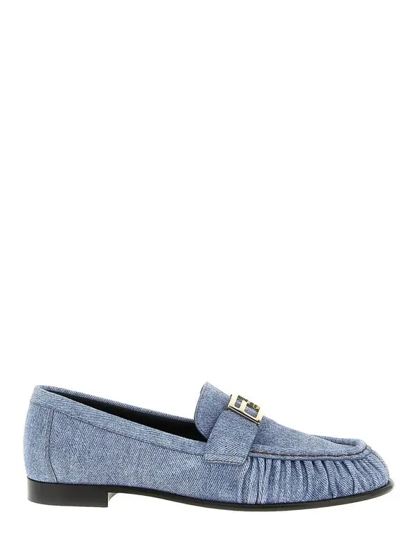 Fendi Baguette Loafers - Blue