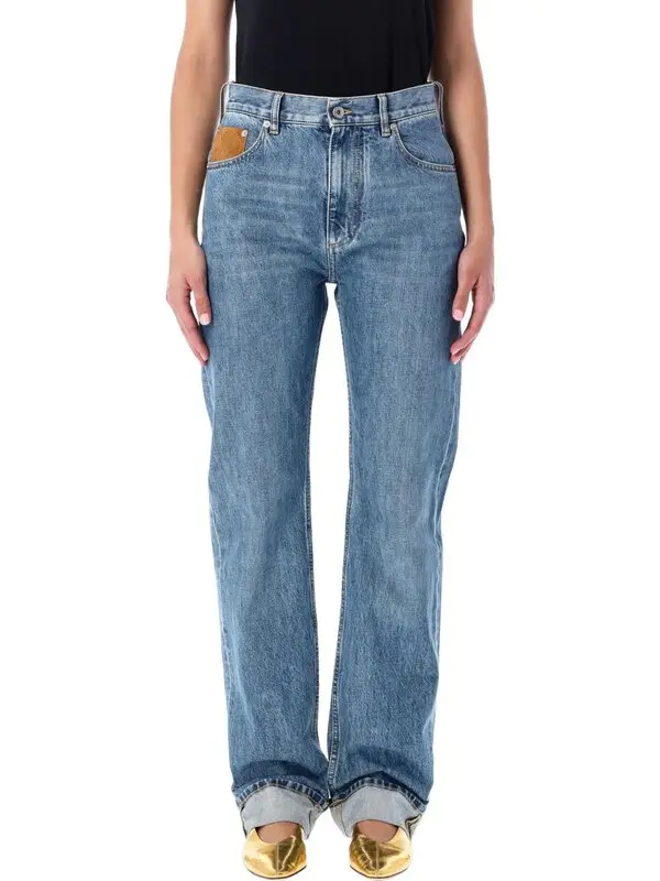 Bottega Veneta Fall/winter 2025/2026 Cotton Jeans - Blue