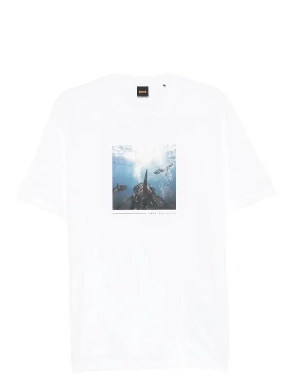 BOSS T-shirts & Vests T-shirts - White